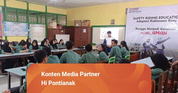 Astra Motor Kalbar Beri Edukasi Safety Riding ke Siswa SMAN 1 Sungai Raya | kumparan.com